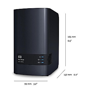 WD My Cloud EX2 Ultra - Black, 16TB