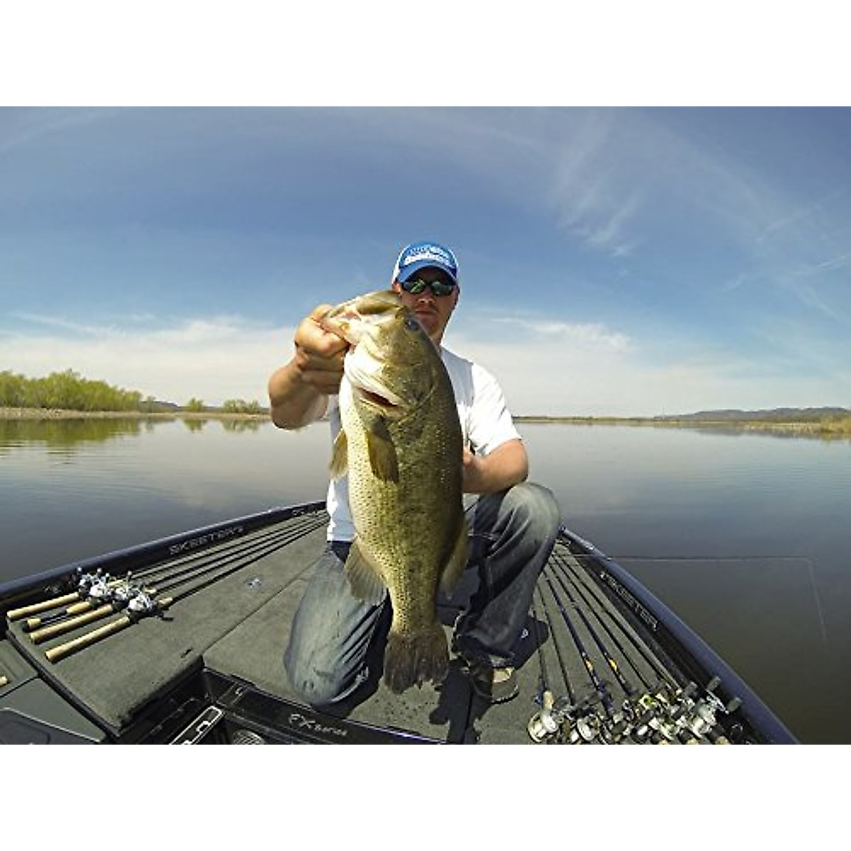 PROcise Outdoors DEK-it Boat Fish Finder & GPS, Electronics Mount, Most Solid Fishfinder Mounting Kit No Bouncing Fish Finder, Works with Most Marine Depth Finders & Locators (Hat, One Size)