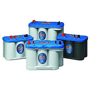 OPTIMA Batteries High Performance D31M BlueTop Dual Purpose Deep Cycle and Starting Sealed AGM Boat and RV Battery, 900 CCA, Dual Terminal, Maintenance Free, Versitile Mounting