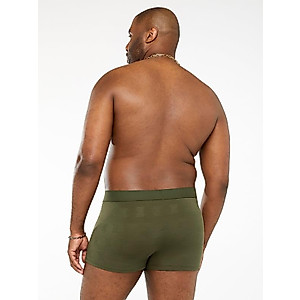 Savage X, Men's Sheer X Trunks, Deep Forest Green, L