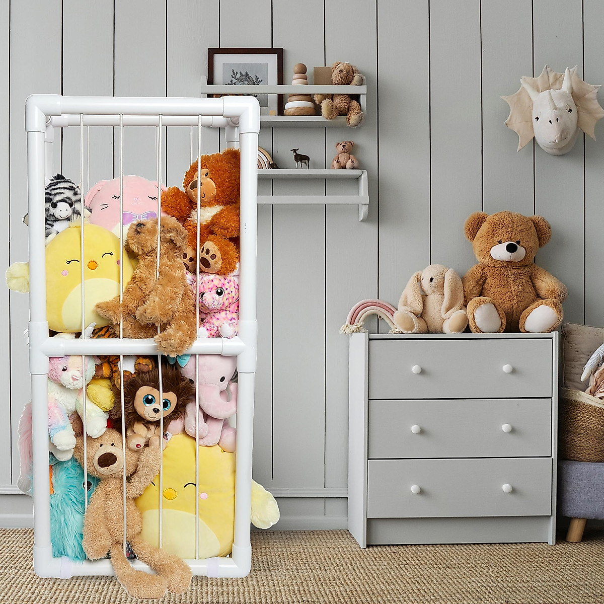 Lilly's Love Stuffed Animal Plushie Playhouse - Medium with Bungee Cords