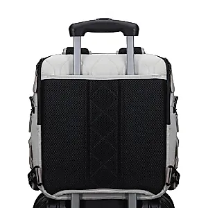 PAPERCLIP Willow in Mushroom, Baby Backpack Diaper Bag, Baby Bag with Changing Station, Diaper Bag for Two Kids, Panaleras Para Bebe