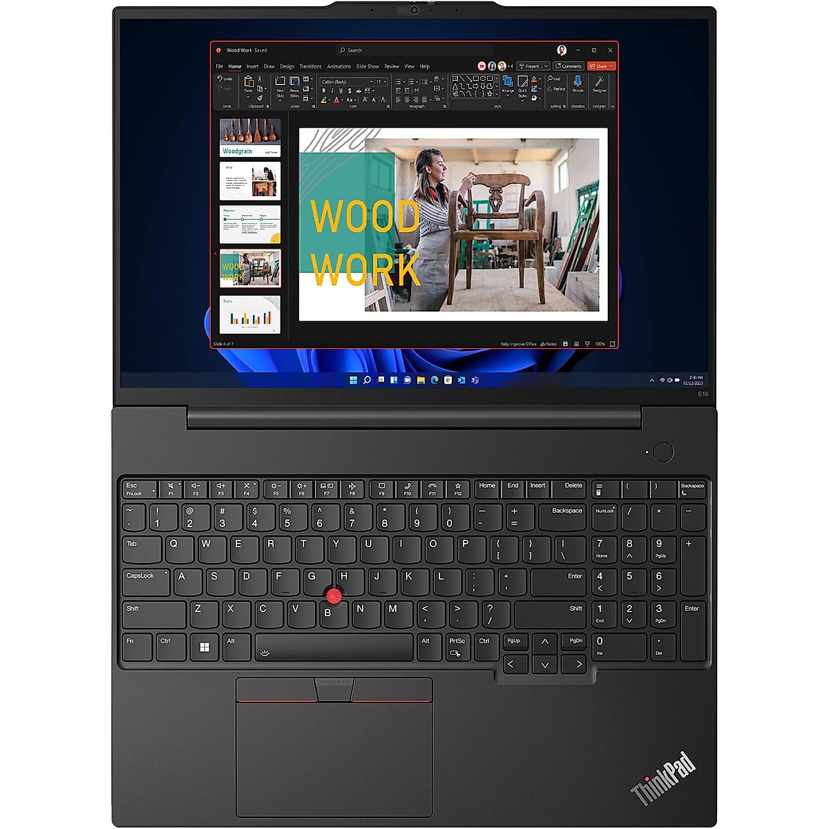 Lenovo ThinkPad E16 Business Laptop (16" FHD+ Anti-Glare, Intel 13th Gen 10-Core i5-1335U, 40GB RAM, 1TB SSD), Backlit, Fingerprint, FHD Webcam, Thunderbolt 4, Wi-Fi 6, Win 11 Pro, Black