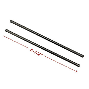 2PCS Valve Push Rod For Harbor Freight Chicago Electric Predator Loncin Rato 346CC 389CC 420CC Gas Generator For Generac Centurion 11HP 12HP 13HP For For Duromax 16HP 18HP Gas Engine 6-1/2” Length