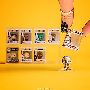 Funko Bitty Pop! Star Wars Mini Collectible Toys 4-Pack - Princess Leia, R2-D2, C-3PO & Mystery Chase Figure (Styles May Vary)