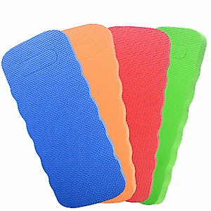 AebDerp 4Pcs Garden Knee Pads Kneeling Pad Foam Mat, 16 x 6.7 Waterproof Cushion Gardening Knee Pads for Cleaning Floors, Bath Kneeler Pad for Bathing, Seat Kneel Mats for Work, Prayer, Yoga, Exercise
