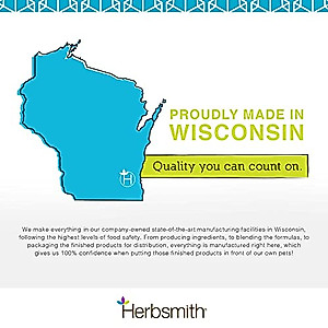 Herbsmith Dog Breath - Dog Dental Care Solution - Natural Dog Breath Freshener That Tackles Tartar - Dental Powder for Dogs - 150g Powder