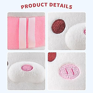 SNOWOLF Cute Rabbit Plush Pillow Stuffed Animals Toys, 13" Kawaii Plush Doll Rabbit Hugging Pillow Super Soft Cartoon Throw Pillow for Girls & Boys Brithday Gift