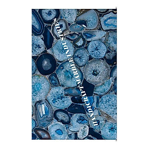 36" x 12" Inch Blue Agate Centre Table Top, Counter Top Blue Agate Stone, Eating Table, Stone Table Top, Piece Of Conversation, Family Heir Loom