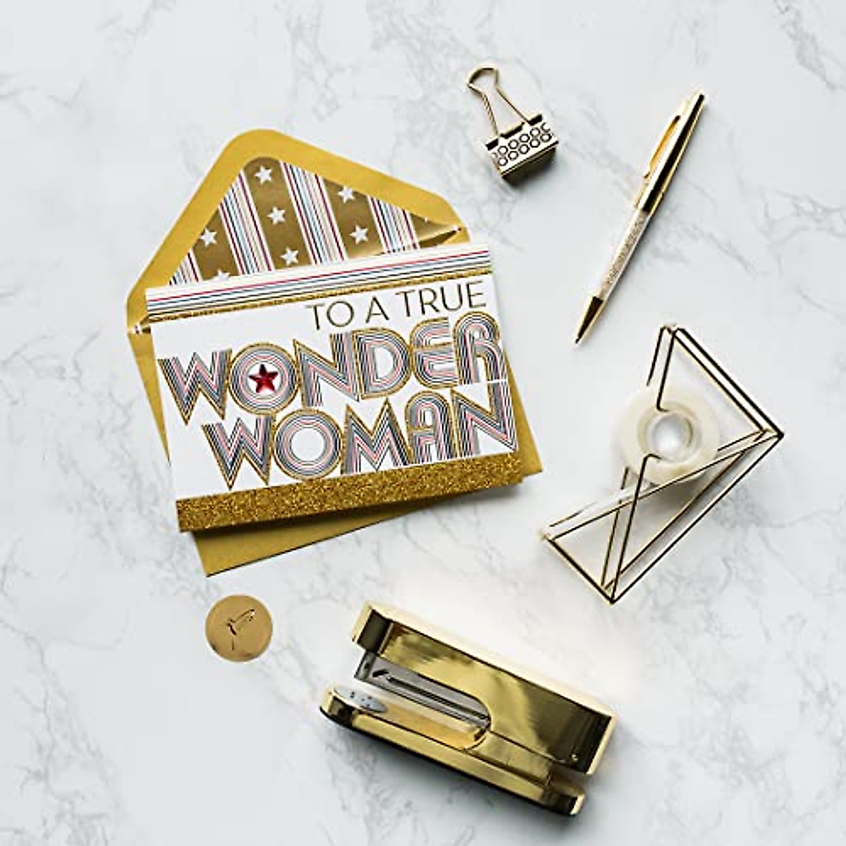 Papyrus Blank Wonder Woman Card for Her (True Wonder Woman)