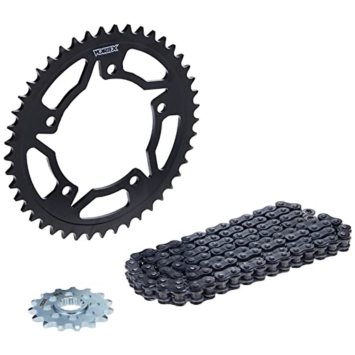 Vortex CK6291 Chain and Sprocket Kit, Black