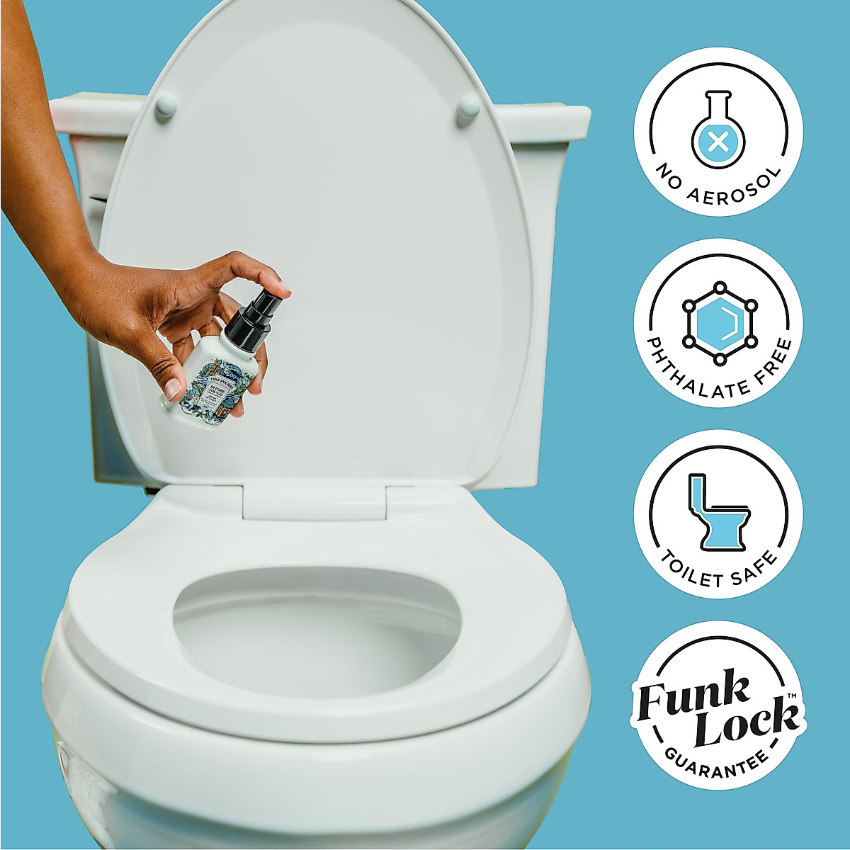 Poo-Pourri Before-You- go Toilet Spray, 2 Fl Oz (Pack of 1), Fresh Sea Salt