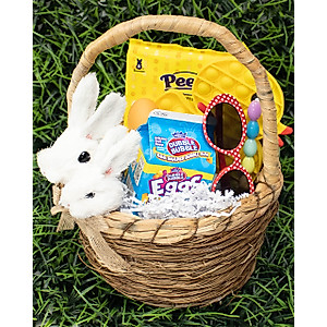 MagicWater Supply Crinkle Cut Paper Shred Filler (1/2 LB) for Gift Wrapping & Basket Filling - White