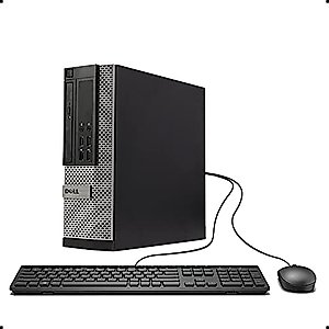 DELL Optiplex 790 SFF Small Form Factor Business Desktop Computer PC (Intel Dual Core i3 CPU 3.3GHz, 4GB DDR3 Memory, 500GB HDD, DVDRW, Windows 10 Professional) (Renewed)']