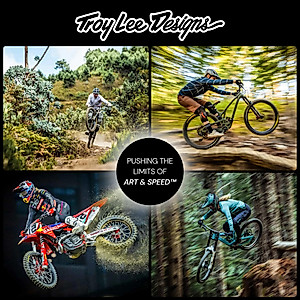 Troy Lee Designs GP Anarchy Adult Offroad Motocross Dirt Bike ATV Powersports Racing Full Face Helmets Lightweight Ventilated Youth GP Helmet; NOVA CAMO White MD