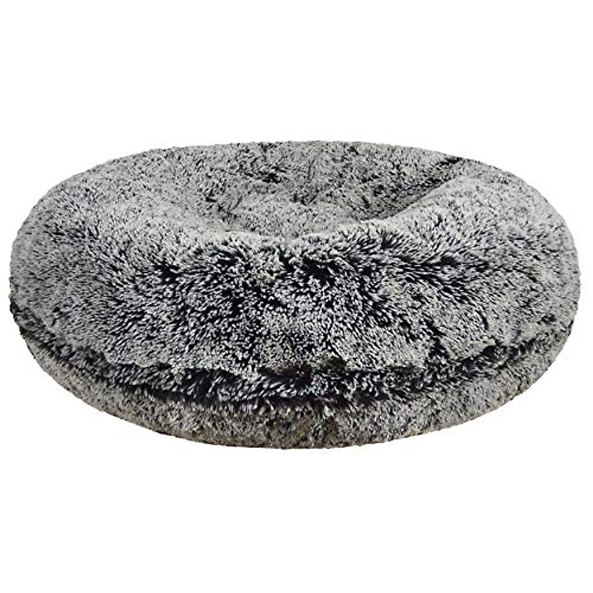 Bessie and Barnie Bagel Dog Bed - Extra Plush Faux Fur Dog Bean Bed - Circle Dog Bed - Waterproof Lining and Removable Washable Cover - Calming Dog Bed - Multiple Sizes & Colors Available