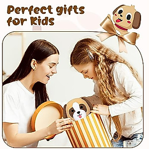 JIAJEGTGT Long Dog Plush Pillow, Long Dog Stuffed Animal Body Pillow, 22” Soft St Bernard Dog Plush Sleeping Throw Pillow, Cute Cartoon Stuffed Dog Toys Kawaii Gifts for Kids Girlfriends