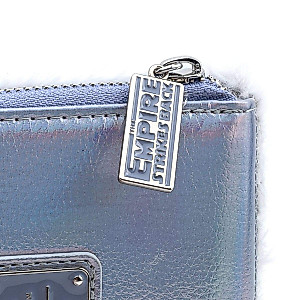Loungefly x Star Wars The Empire Strikes Back 40th Anniversary Hoth Faux Fur Zip-Around Wallet (Blue, One Size)