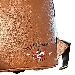 Aviator Mickey Double Strap Shoulder Bag