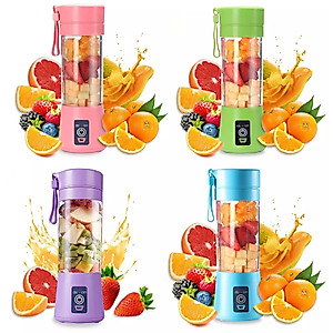 Portable Blender,Numafa Personal Size Blender Juicer Cup, shakes and Smoothies Blender,Handheld Fruit Machine,Blender Mixer Home (green)