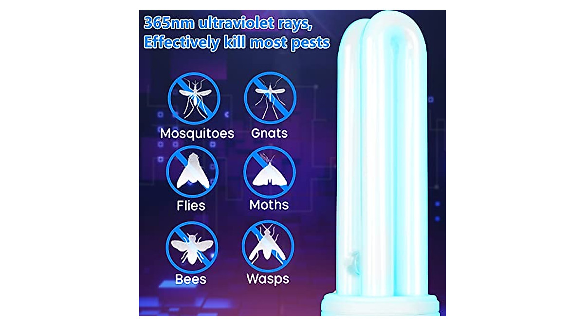 Homesuit 15W Bug Zapper Bulb - Attract Mosquitoes Easily