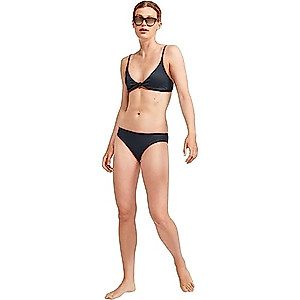 Roxy womens Ribbed Love the Comber Bikini Bottoms, Anthracite 223, Medium US