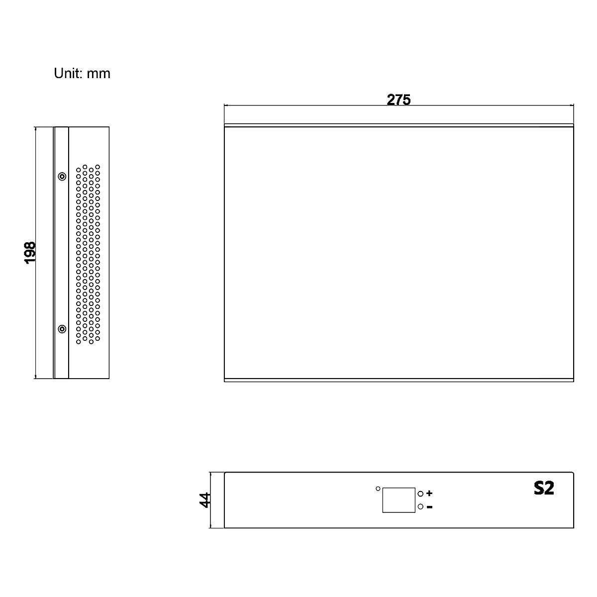 S2 Colorlight LED Screen Sending Box S2