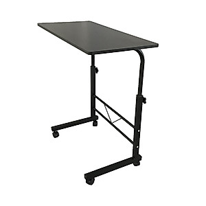 TOOMCYD Small Computer Desk, Modern Simple Style Removable Adjustable Home Office Desk, Student Study Writing Desk Black
