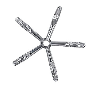 AMNOOL Glass Desk with Lockable Wheels Roller Desk with Stainless Steel Legs Height Adjustable Glass Desk Suitable for Computer Desk, Bedroom, Balcony, Classroom, Lecture Hall