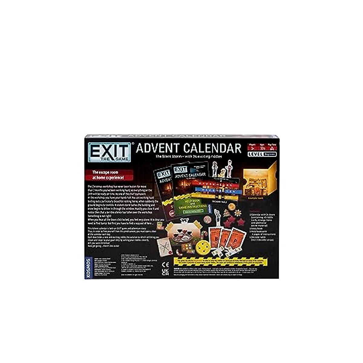 EXIT: The Game - Advent Calendar - The Silent Storm Family Game Cooperative Game Puzzle a Day Escape Room