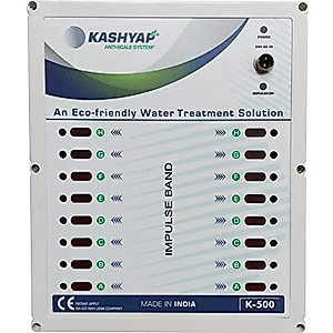 KASHYAP K500 Hard Water Mineral Descaler (20 inch pipes / 2,201 GPM) with water softener and clean water benefits