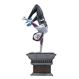 Marvel Gallery: Spider-Gwen (Handstand Version) PVC Figure, Multicolor, 11 inches
