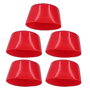 Thread Protective Cap, Corrosion Resistance 60mm Diameter Thread Protector Flame Retardant PVC for Valves
