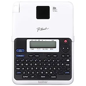 Brother P-Touch Monochrome Label Maker PT-2040C with Additional Two Tapes (TZe-131, TZe-231)