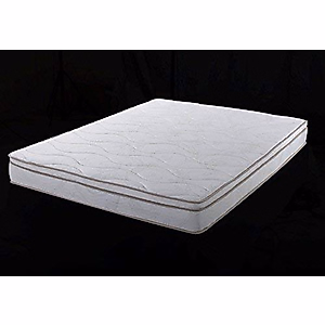 Home Life Euro Top Harmony Sleep 8-Inch Pocket Spring Luxury Mattress Green Foam Certified, Twin