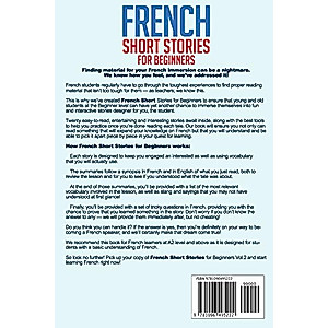 French Short Stories for Beginners: 20 Captivating Short Stories to Learn French & Grow Your Vocabulary the Fun Way! (Easy French Stories)