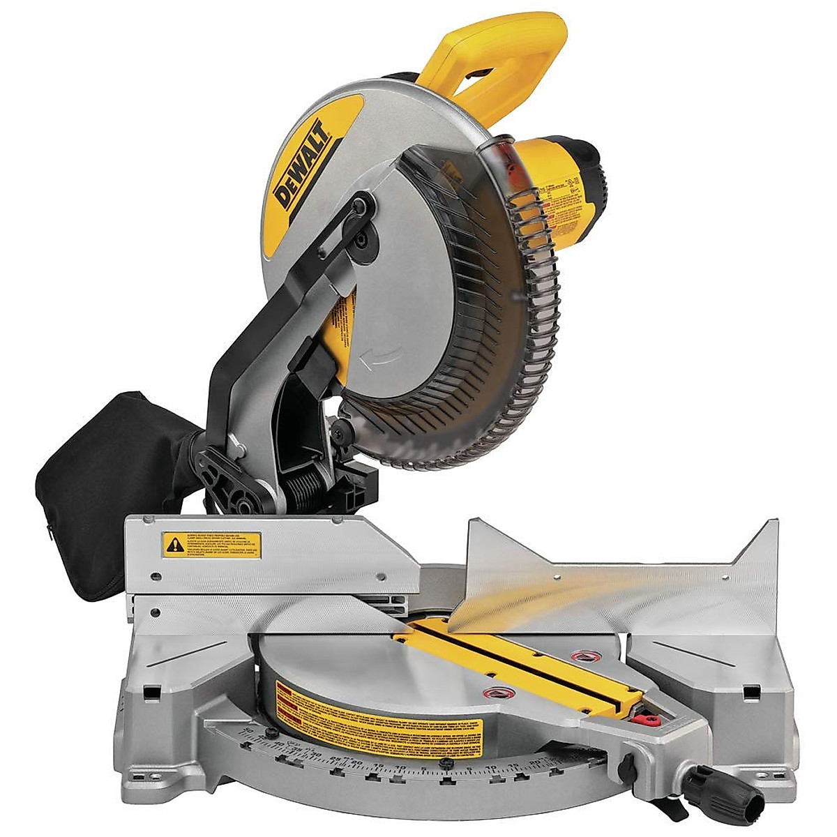 DEWALT 12-Inch Miter Saw, 15-Amp, Single Bevel, Compound with Miter Saw Stand, Heavy Duty with Miter Saw Mounting Brackets (DWS715 & DWX725B)