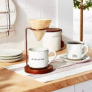 Woven Jacquard Stripes Placemat Red - Hearth & Hand™ with Magnolia