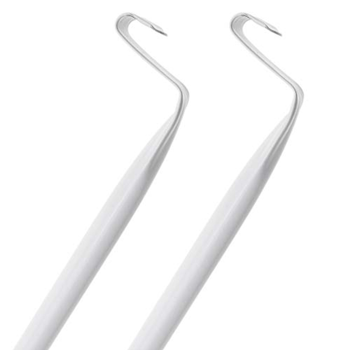 PrimeMatik DY096-VCES White 35 cm Hanging Rod for Cube Modular Organizer Closet 2 Pack (DY096)