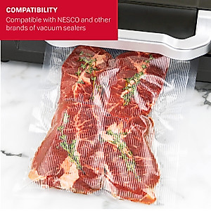 Nesco Heavy Duty Vacuum Sealer Bags- Quart 50 count