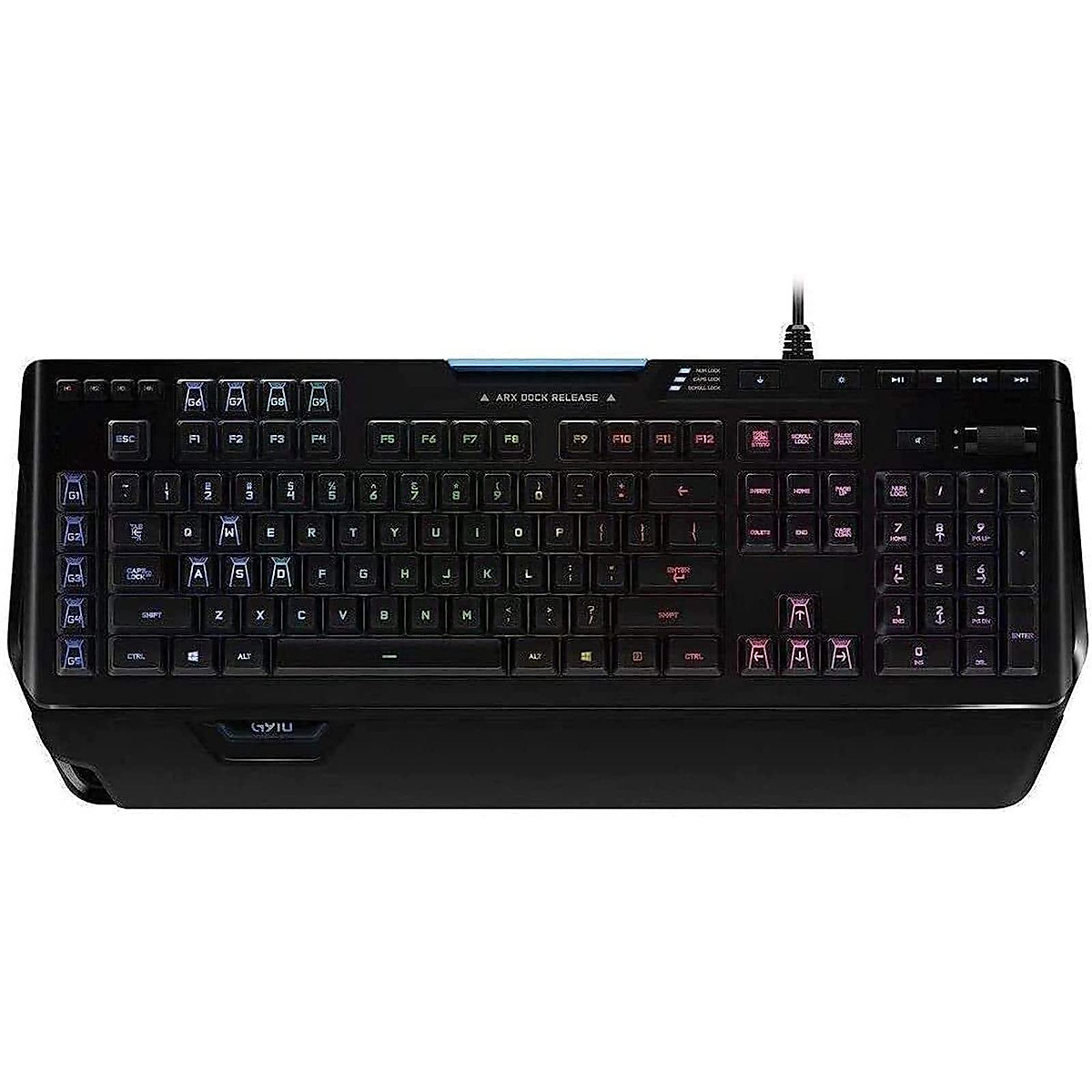 SPLD Gaming Keyboard and Mouse, Backlit USB Keyboard, Ergonomic Gaming English-Russian Keyboard