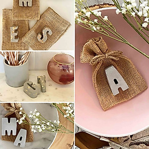 Wocuz 26 Cavities Crayon Letter Silicone Mold Larger Alphabet Baking Silicone Mold 13.2x 8.9x1.3 Inch Abc Kitchen Utensils Cake Pan Candy Making Supplies For Biscuit Ice Cube Chocolate Resin Concrete