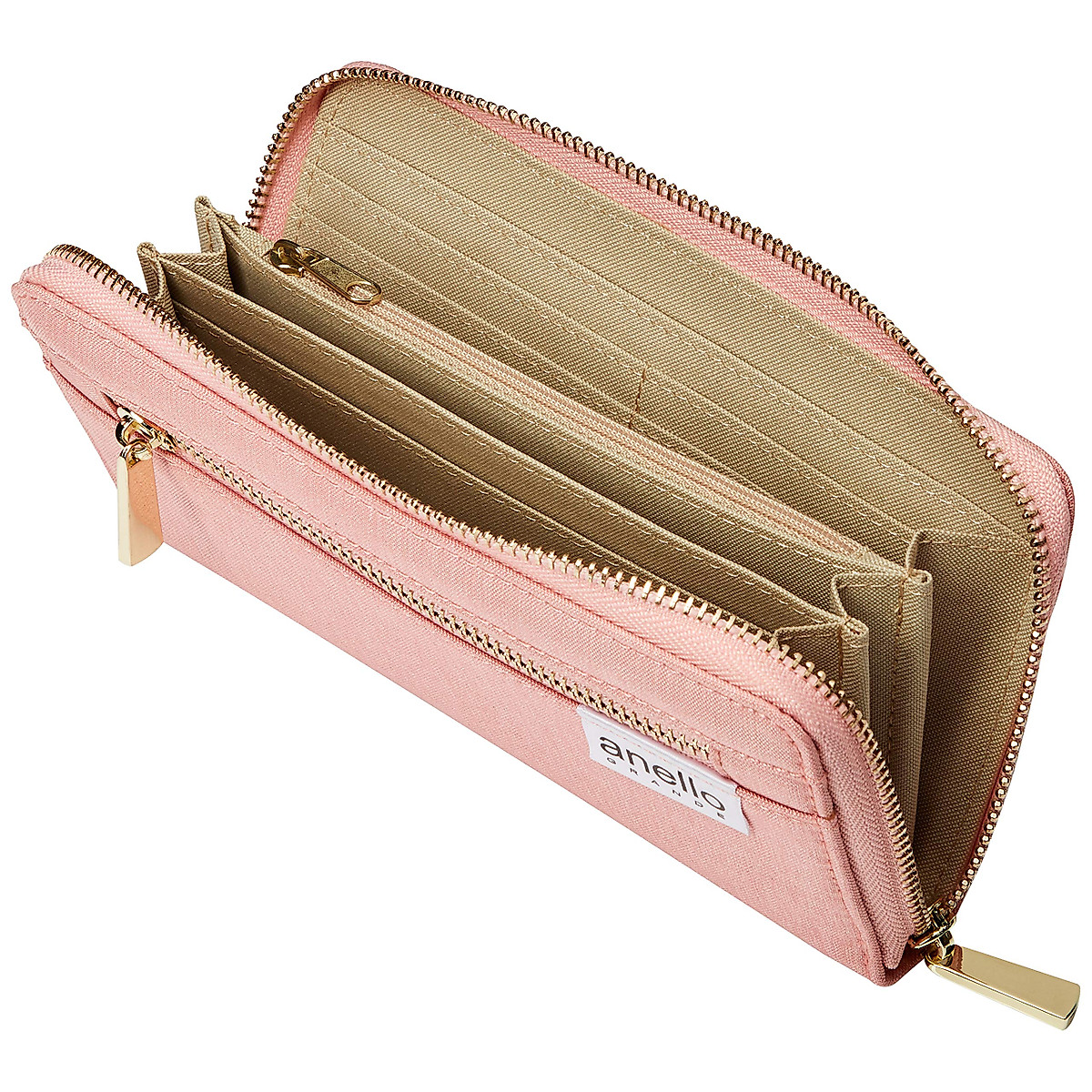 anello GRANDE(アネロ グランデ) Women's Wallet, Safety Pink