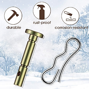 Lasnten Shear Pin and Cotter Pin Kit Snow Blower Shear Pin 738-04124A and 714-04040 for Snow Blower (30)