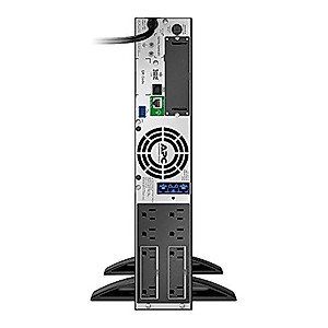APC Network UPS, 1000VA Smart-UPS Sine Wave UPS with Extended Run Option, SMX1000C, Tower/2U Rackmount Convertible, Line-Interactive, 120V