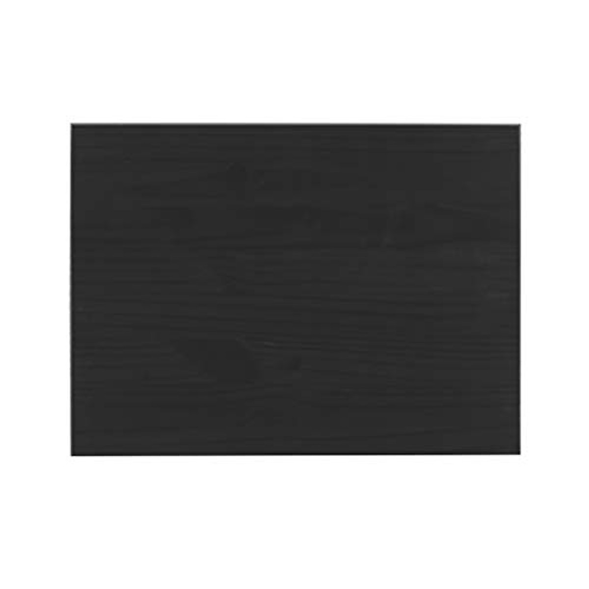 Linon Rolling Storage Corinne Cart, Six Wide Drawers, Black Wide