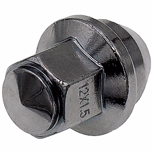 Dorman 611-583 M12-1.50 Wheel Nut - 19mm Hex, 38.5mm Length Compatible with Select Ford Models, 10 Pack (OE FIX)