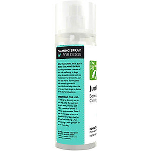 Only Natural Pet Just Relax Botanical Behavior Calming Spray for Dogs - Naturally Calms Anxious Behavior - 3.4 oz Spray