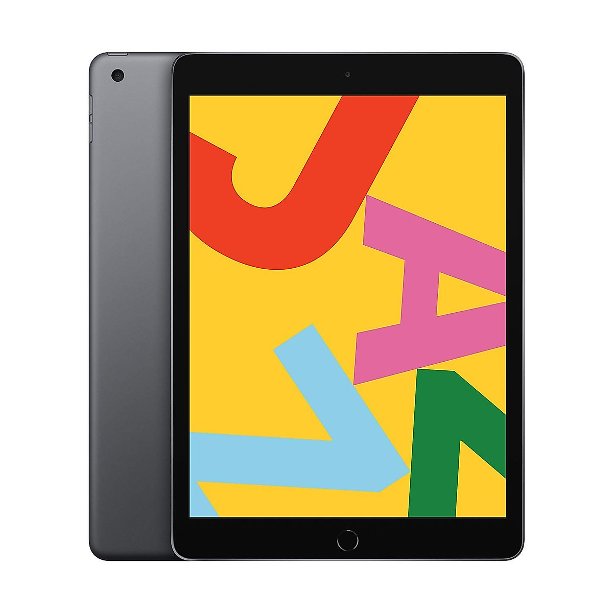 2019 Apple iPad (10.2-Inch, Wi-Fi, 128GB) - Space Gray (Renewed)