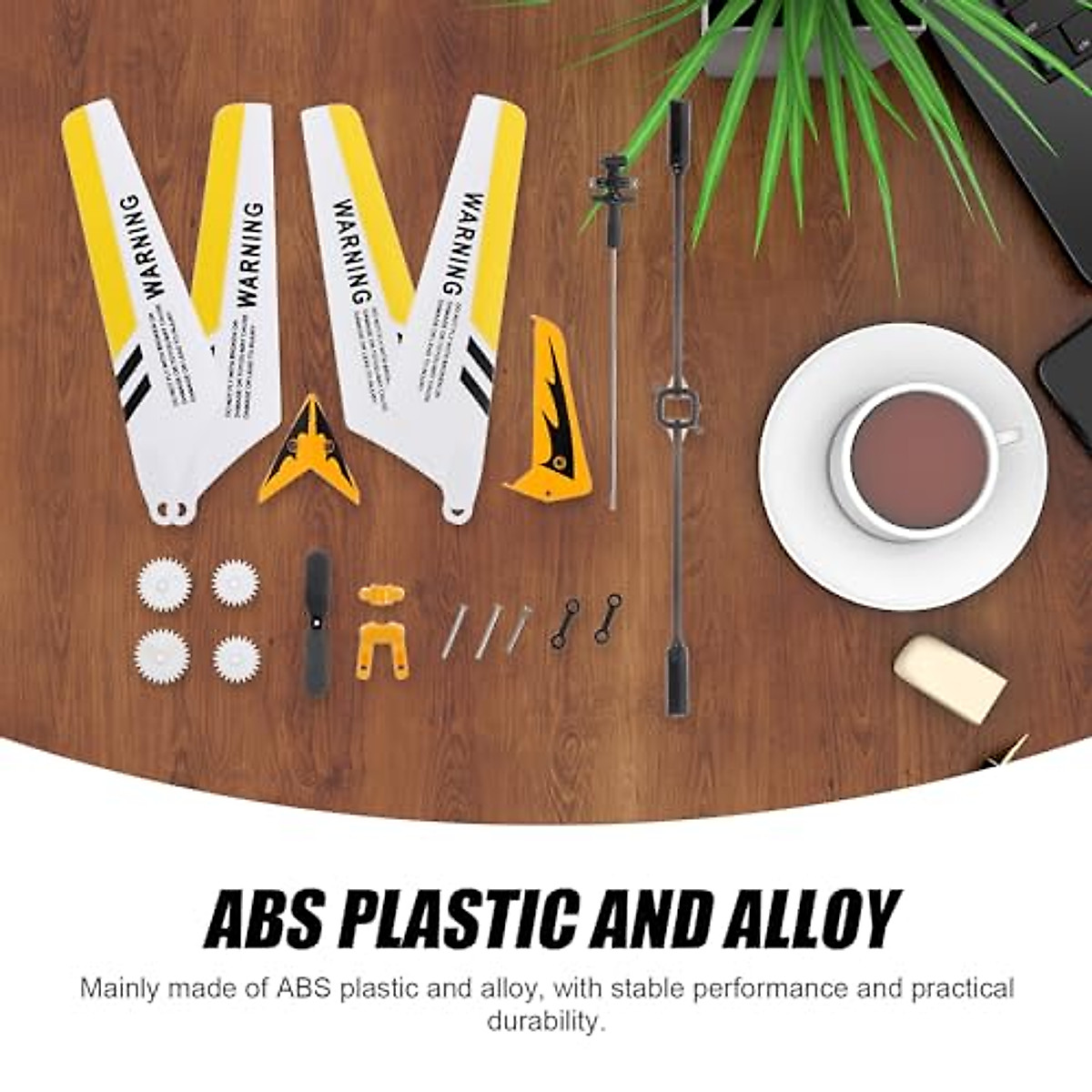 ibasenice RC Helicopter Replacement Parts - A Helicopter Blade Connect/SG Buckle Shaft Inner S Tail Balance, Spare Blades for RC Helicopter